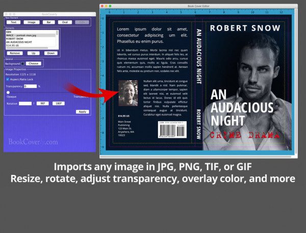 Book Cover Software for Print and eBooks - BookCoverly